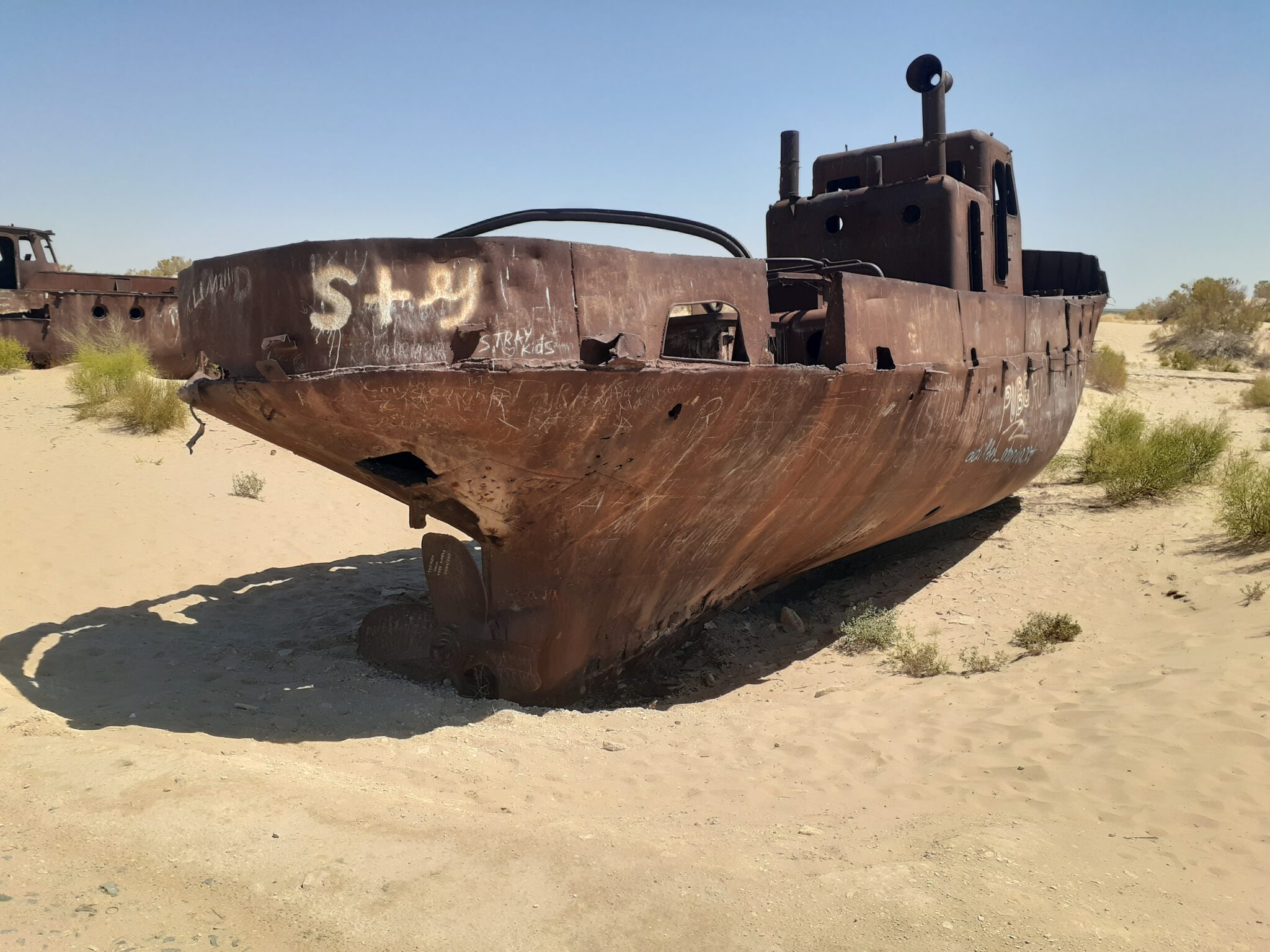 Ship Cemetery in Muynak (Moynaq): A Day Trip from Nukus | Mai and Chris ...