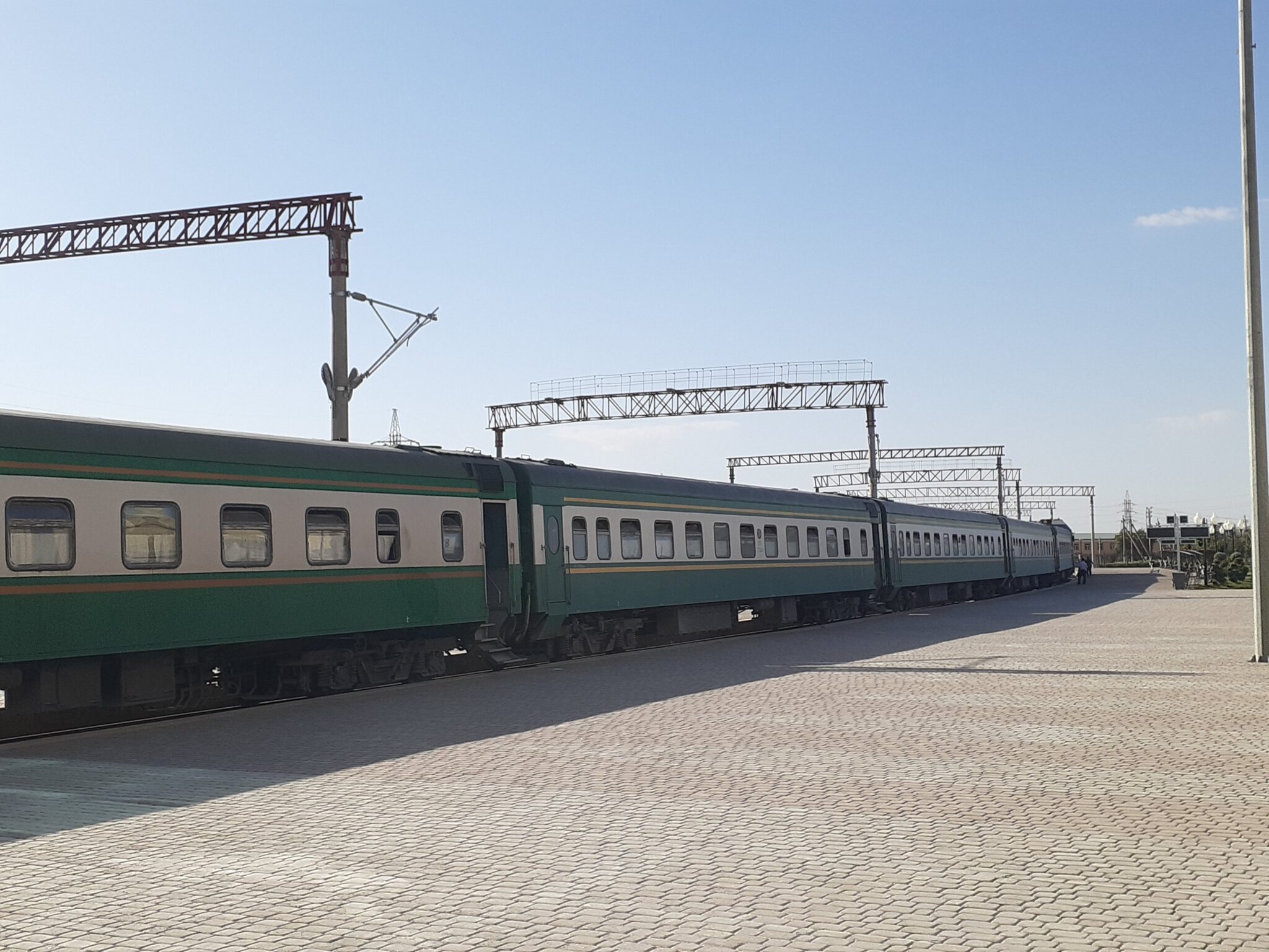 Khiva to Bukhara Train Journey in 2nd Class Sleeper with Uzbekistan ...