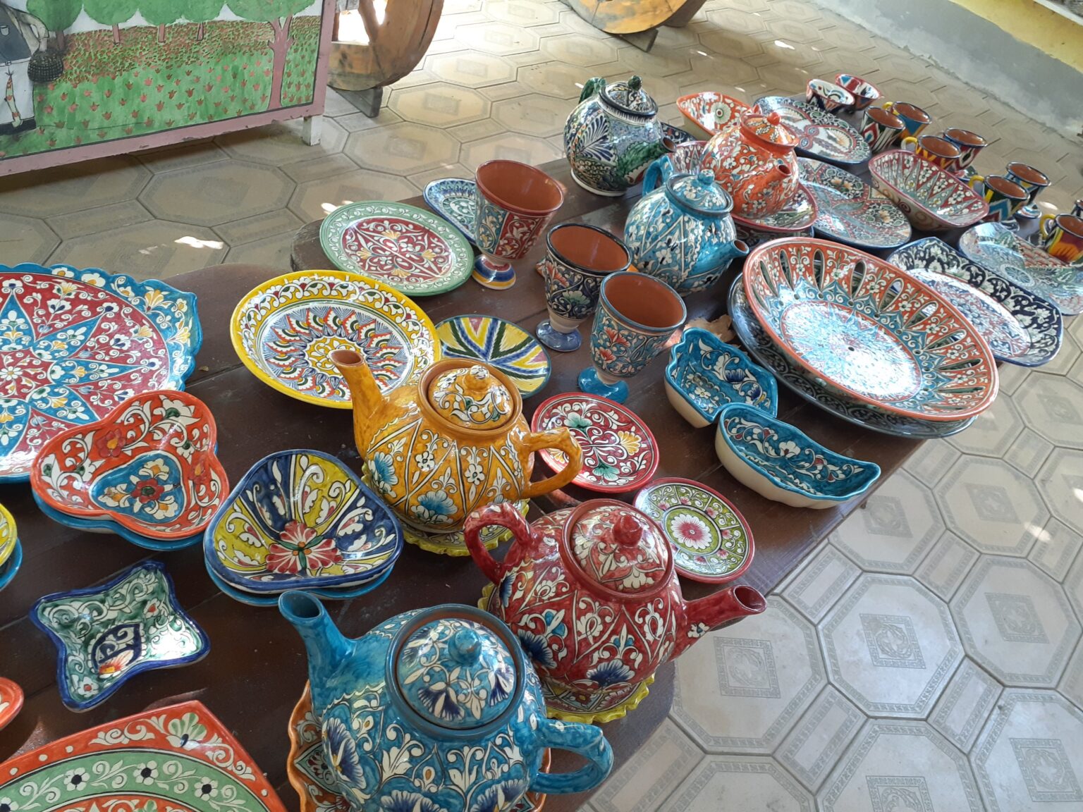 Day Trip to Rishtan from Kokand to Visit Pottery Ateliers | Mai and ...