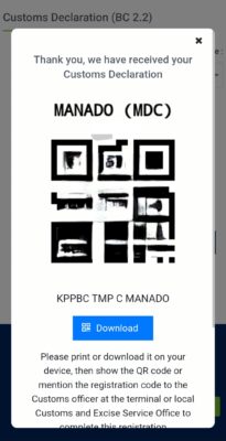 How to fill in the Indonesian customs declaration form online from your ...