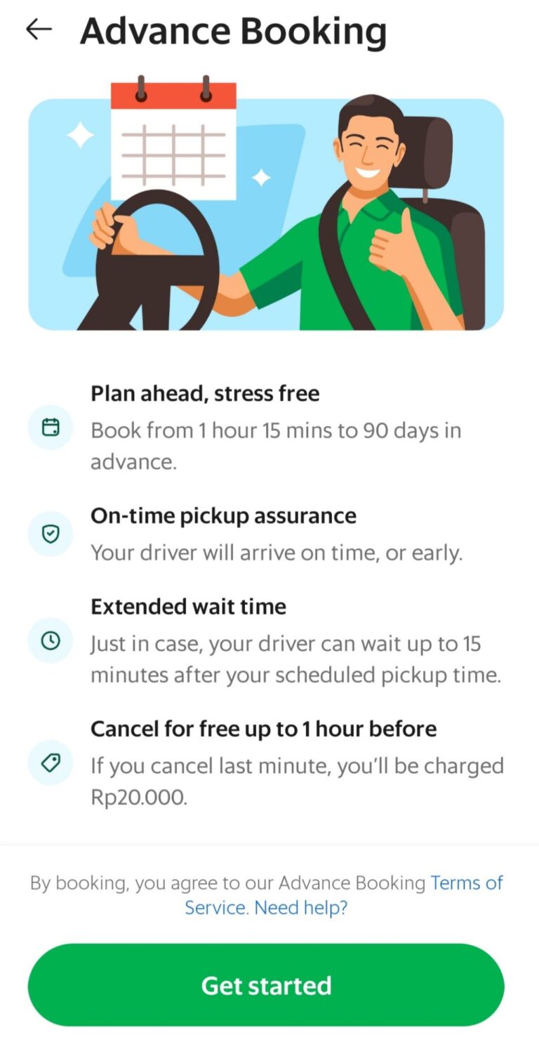 Does Grab Advance Booking Really Work in Jakarta? City Centre to ...