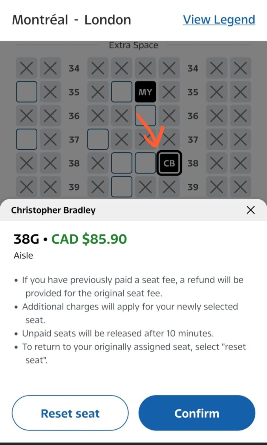 Air Canada Seat Selection Fee: Is It No Longer Free at Online Check-In ...